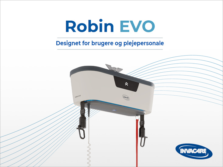 Robin EVO - Ny ananceret loftlift - Invacare Denmark