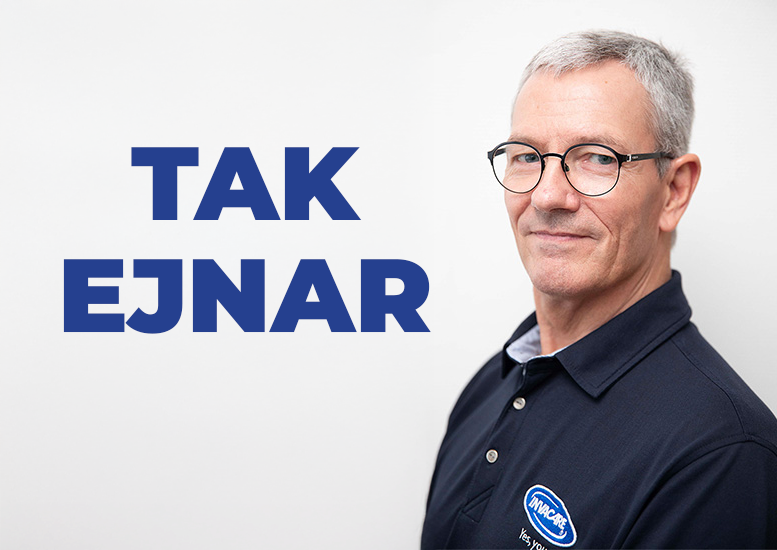 Ejnar går på pension - Invacare Denmark
